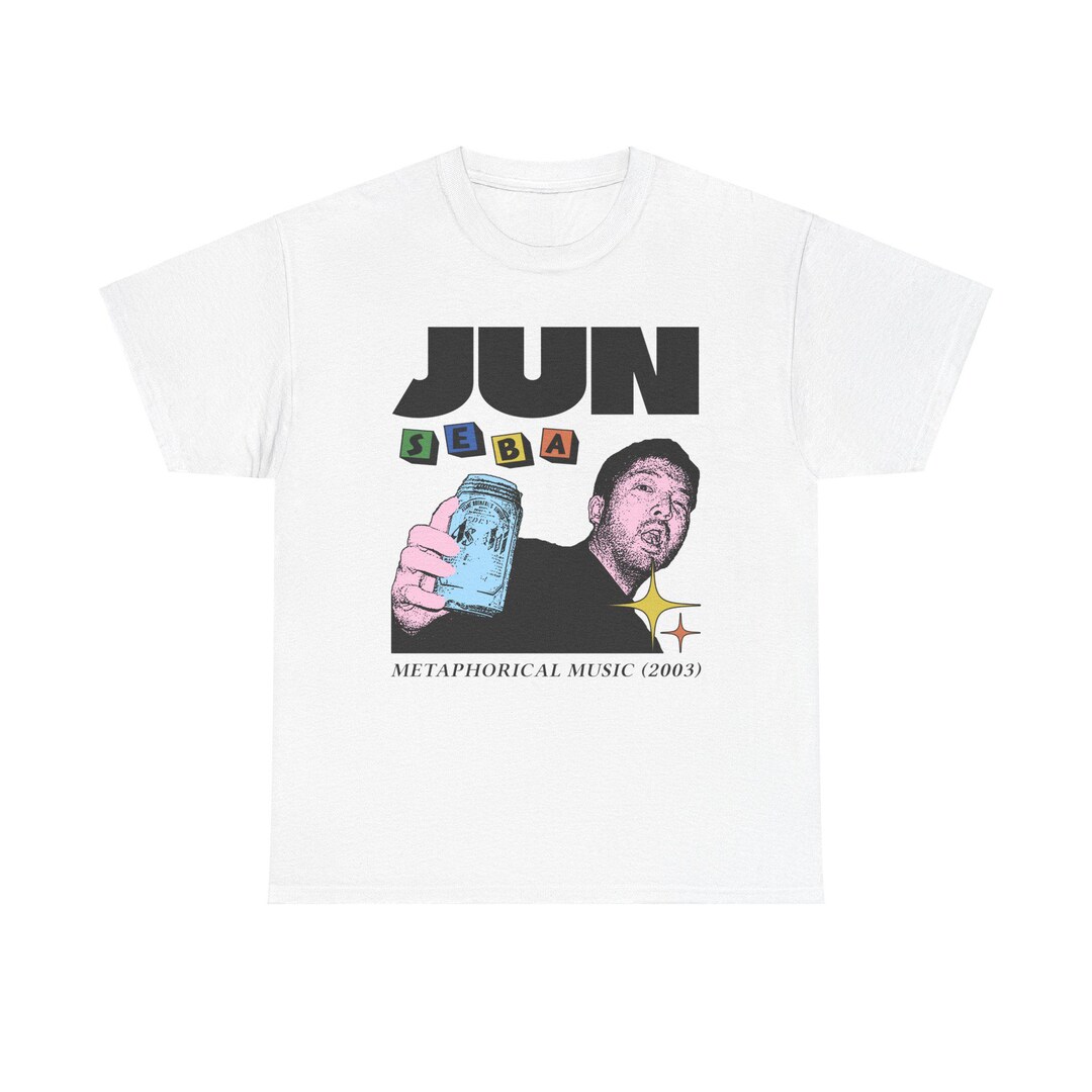NUJABES (jun Seba) Fanart T-shirt, Retro Graphic, Hip Hop Tee, Lofi Tee ...