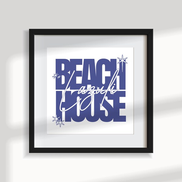 Beach House Band Poster - Etsy