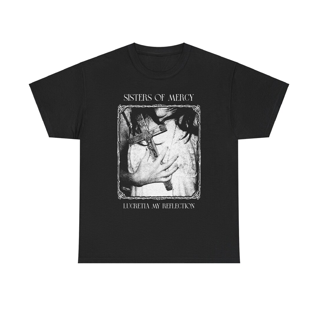 Sisters of Mercy Fanart T-shirt, Darkwave Tee, Post Punk Tee, Gothrock ...