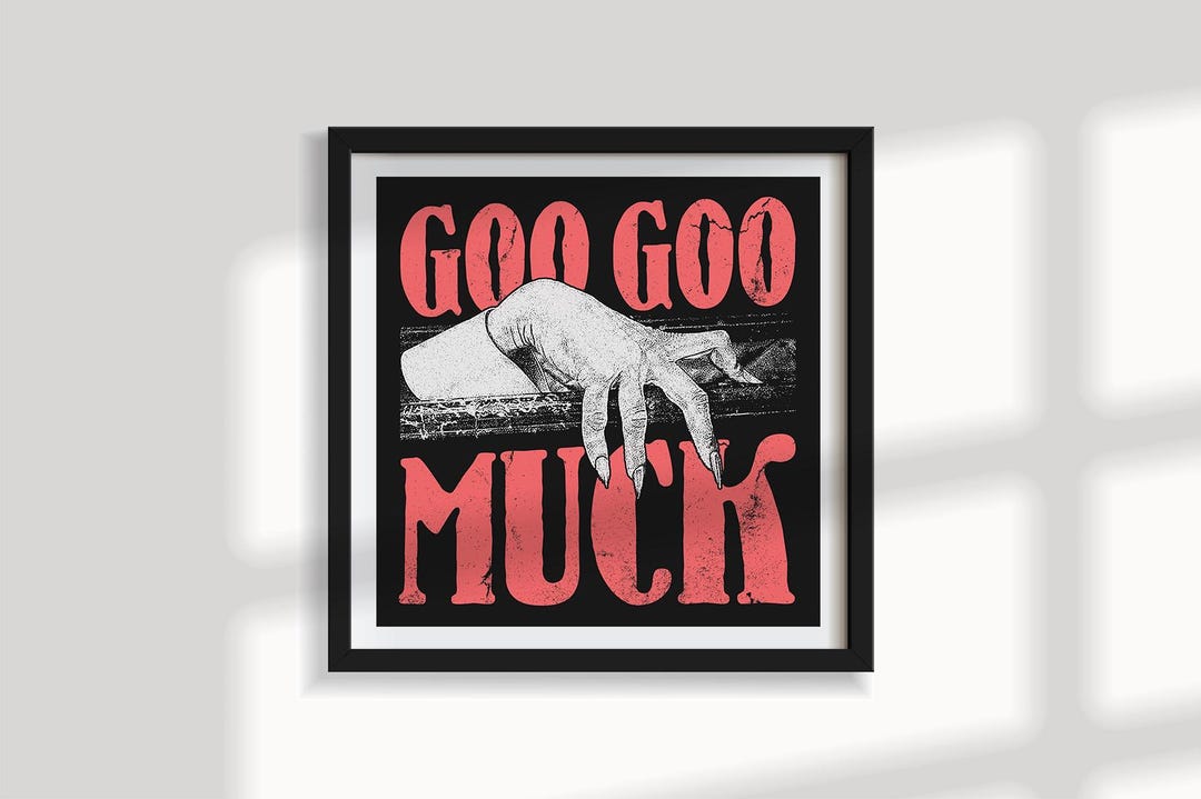 The Cramps Poster, Music Wall Art, Band Cover Graphic, Psychobilly ...