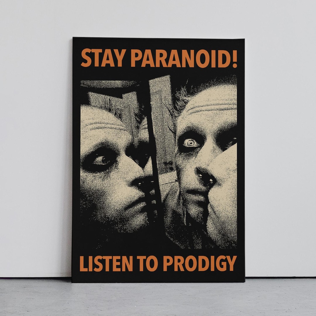 Prodigy Poster, Rave Music Poster, Alternative Dance Poster ...