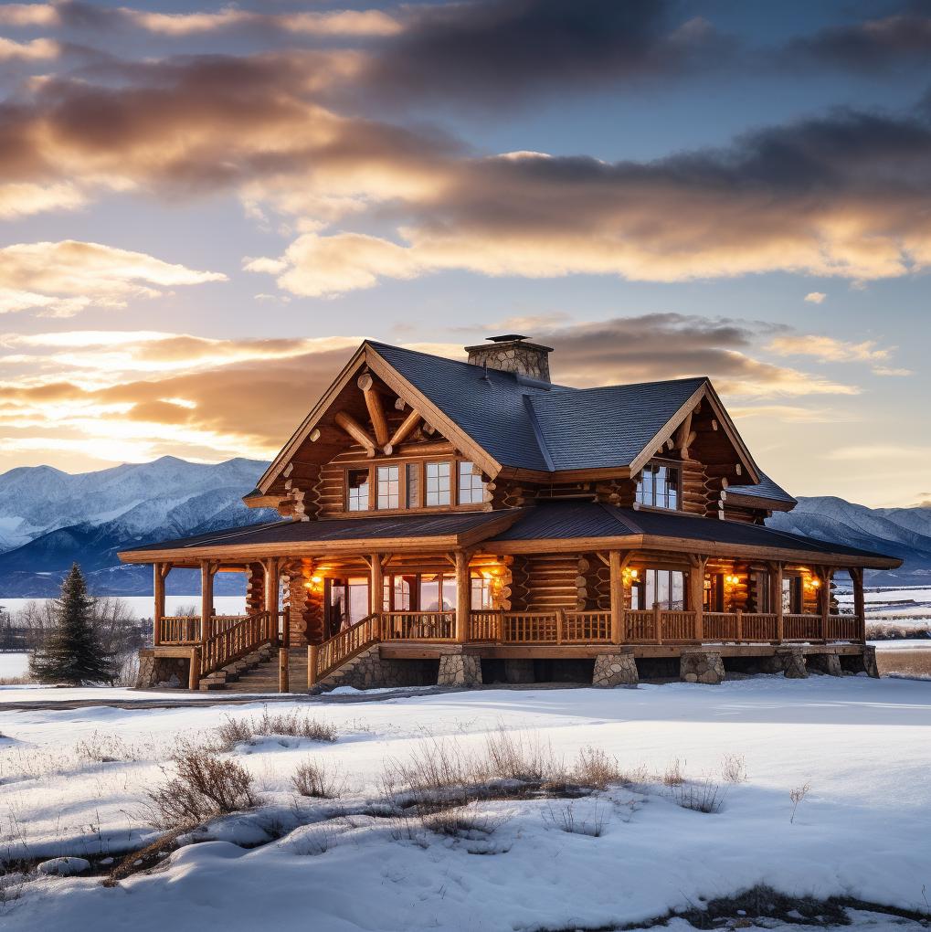 Cabin in the Plains - Etsy