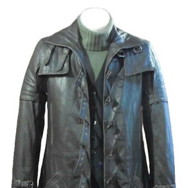 Leather Vampire Coat - Etsy