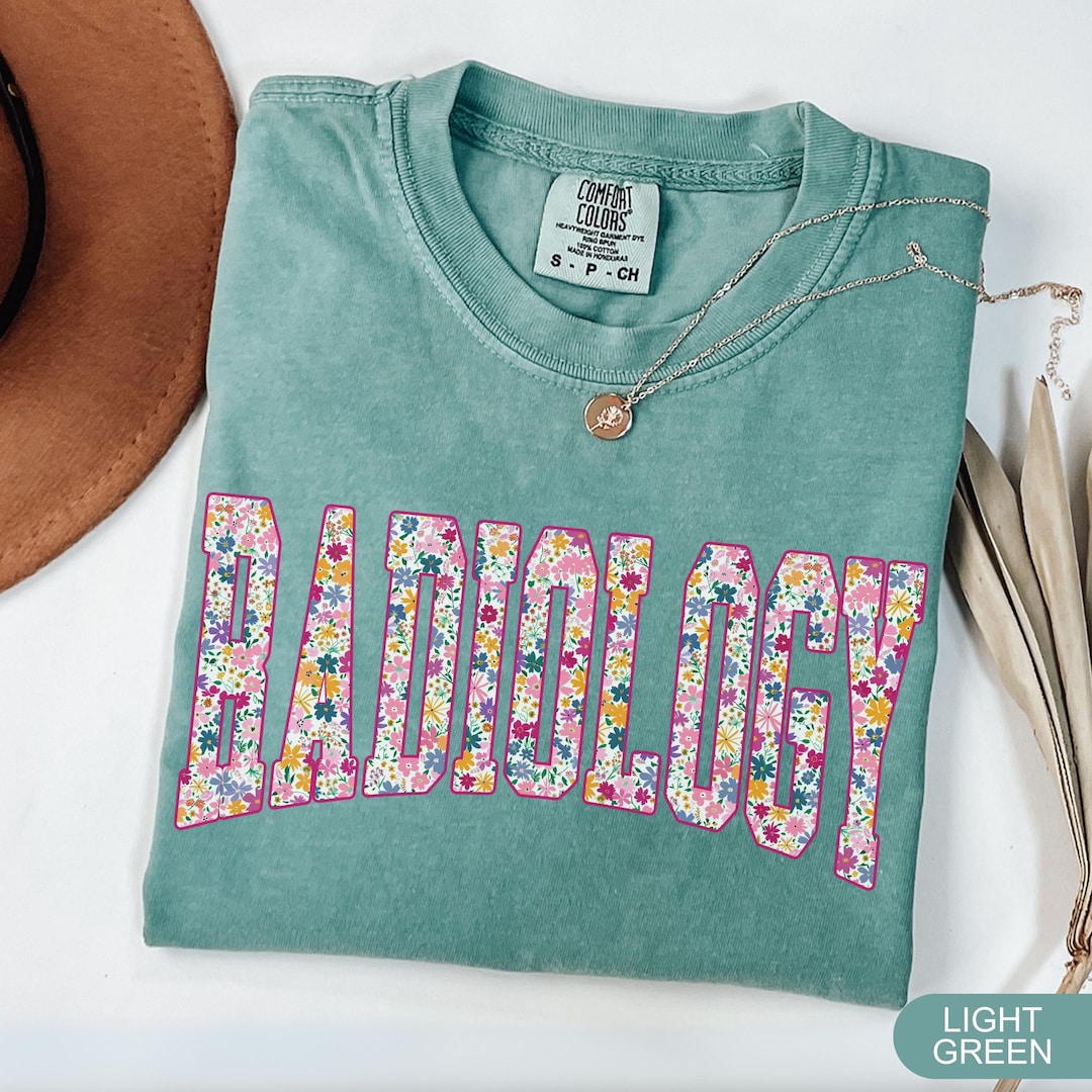 Comfort Colors Rad Tech Shirt,personalized Radiologic Technologist ...