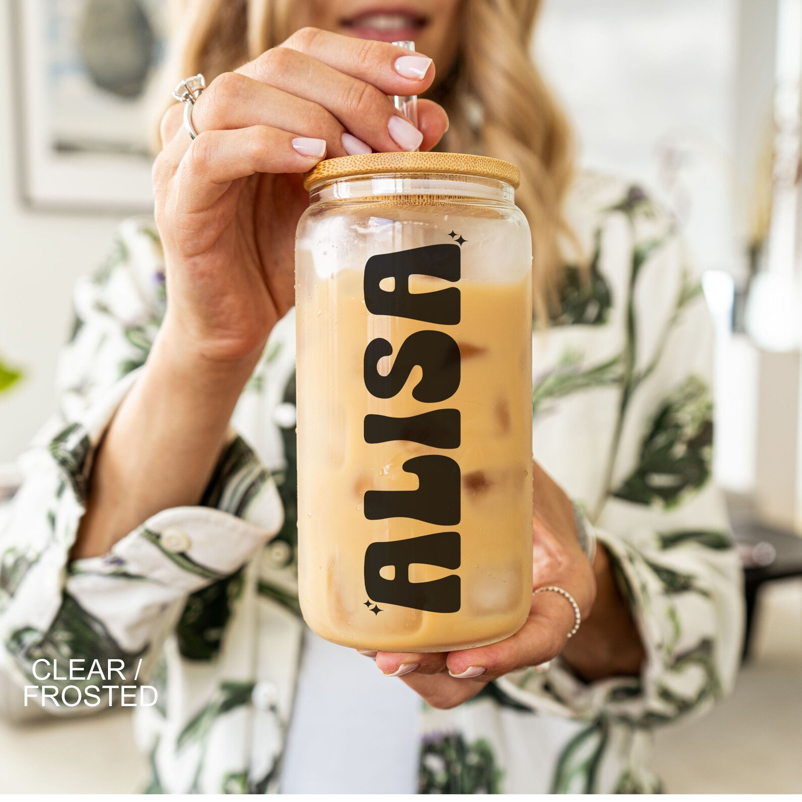 Custom Cool Tia Club Gift for Aunt Tia Personalized Glass Cup, Custom ...
