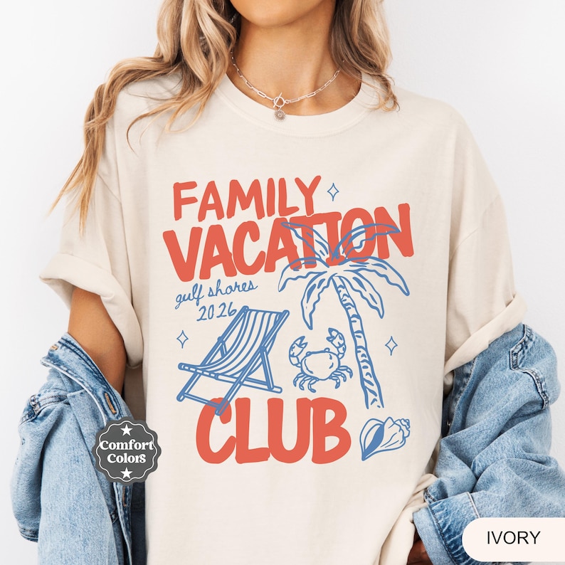 Comfort Colors Family Vacation Shirts, Family Beach Trip Tshirt, Summer ...