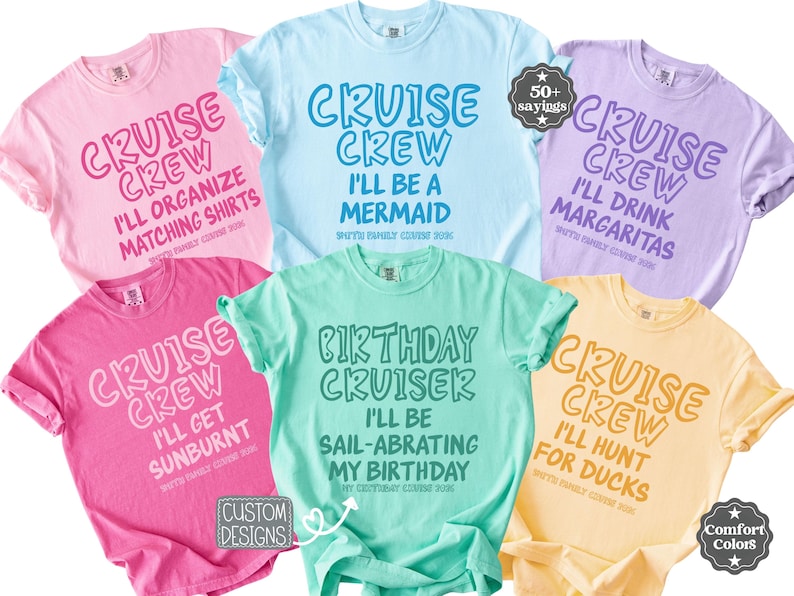 Funny Quotes Cruise Crew Shirt,cruise 2026 Shirt,comfort Colors ...