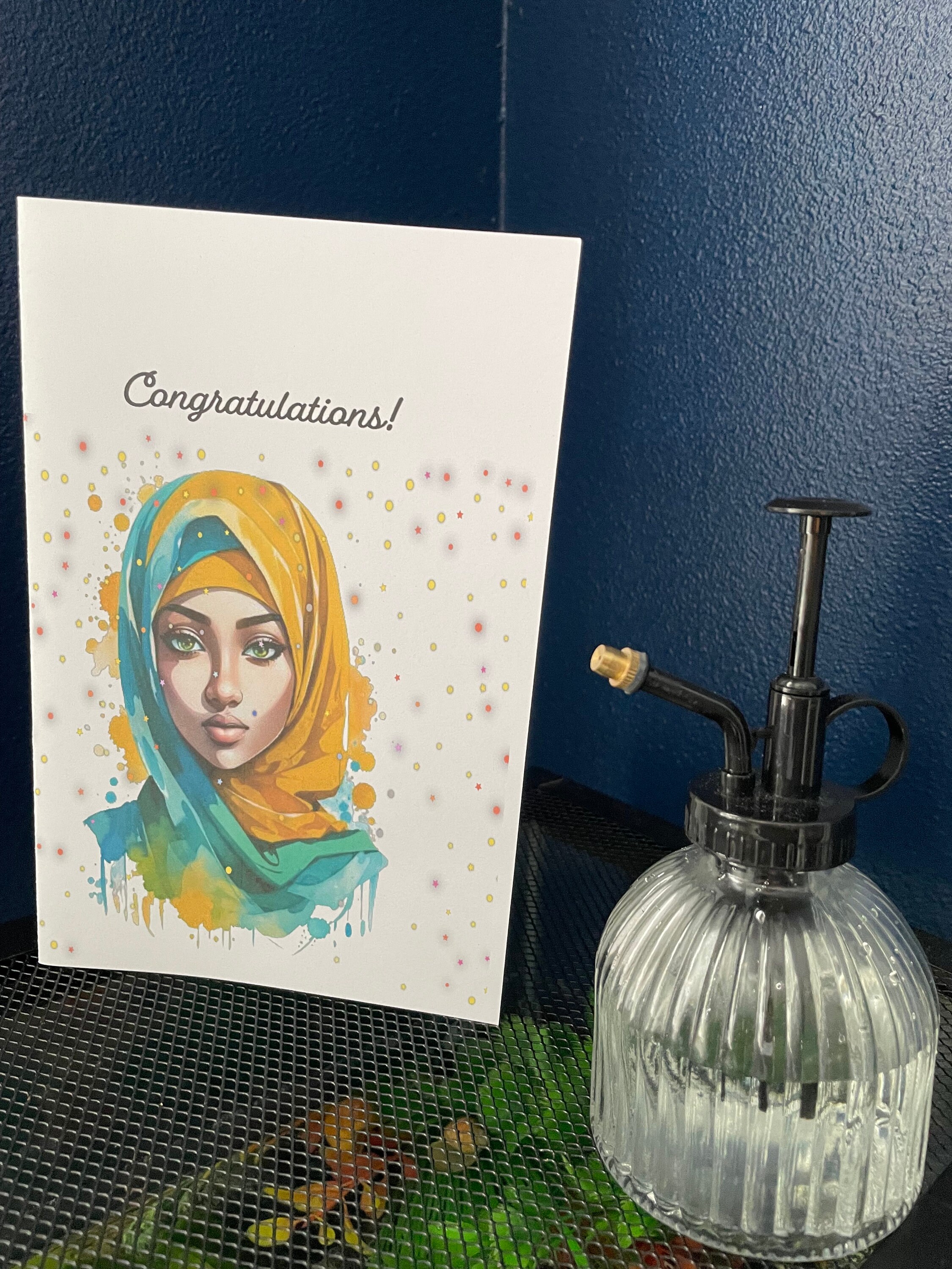 Customized Muslim Islamic Greeting Cards - Etsy