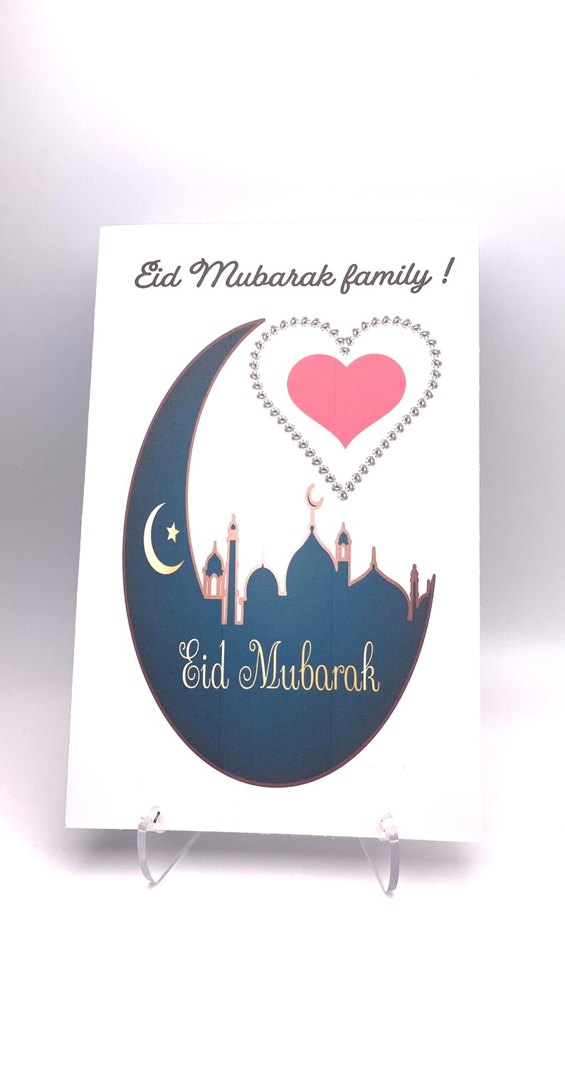Customized Muslim Islamic Eid Greeting Cards - Etsy