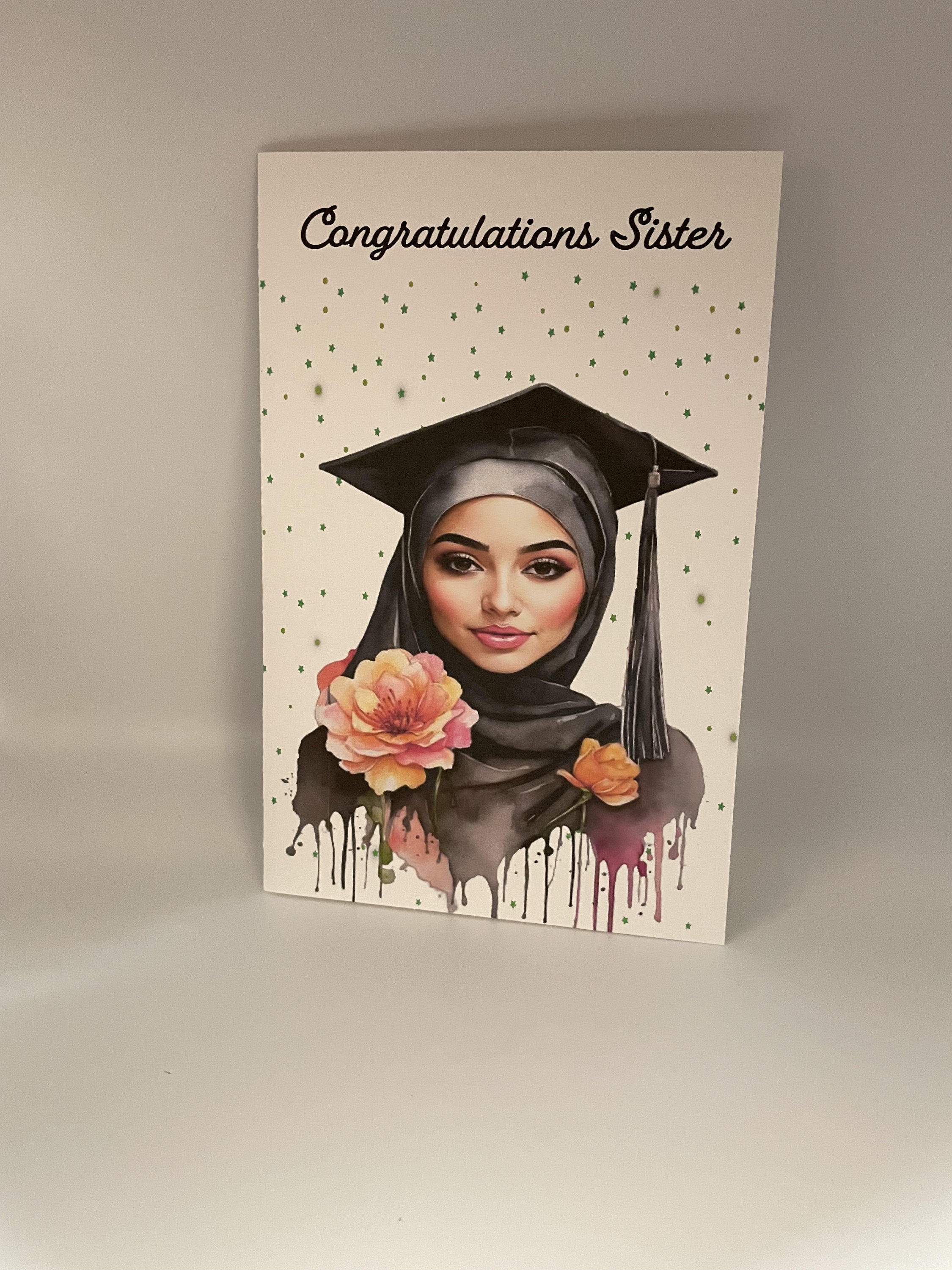 Customized Muslim, Islamic, Hijabi Graduation Greeting Cards - Etsy