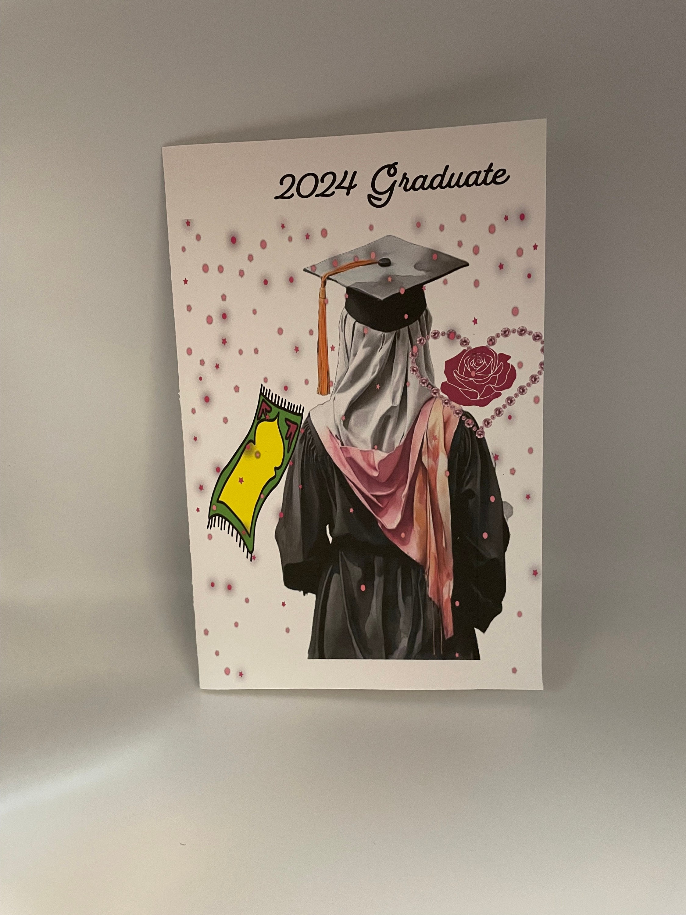 Customized Muslim, Islamic, Hijabi Graduation Greeting Cards - Etsy
