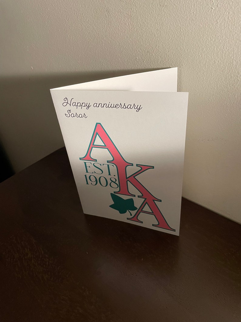African American Sorority and Fraternity Greeting Cards. - Etsy