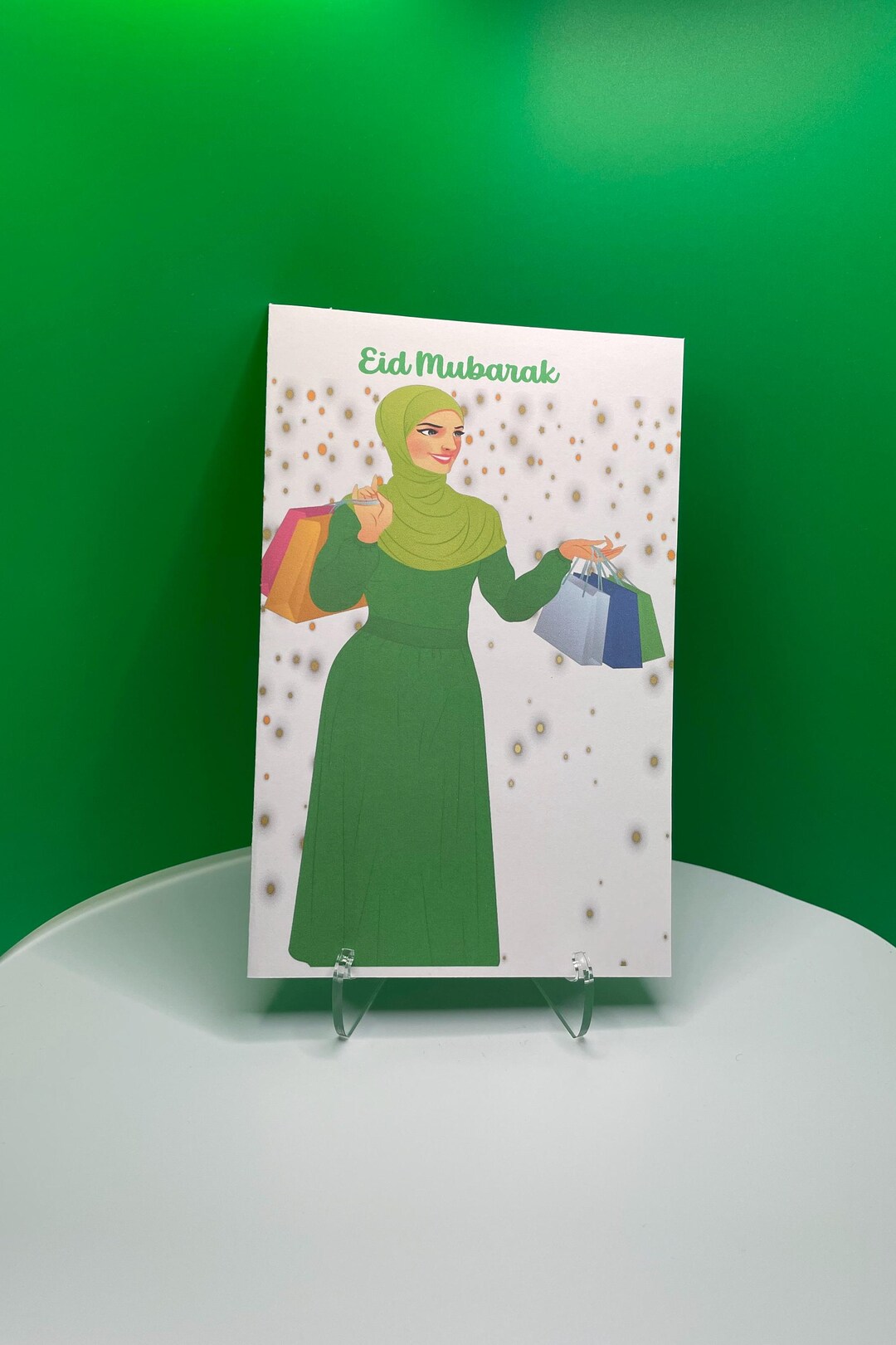 Customized Muslims Islamic Eid Greeting Cards and More - Etsy