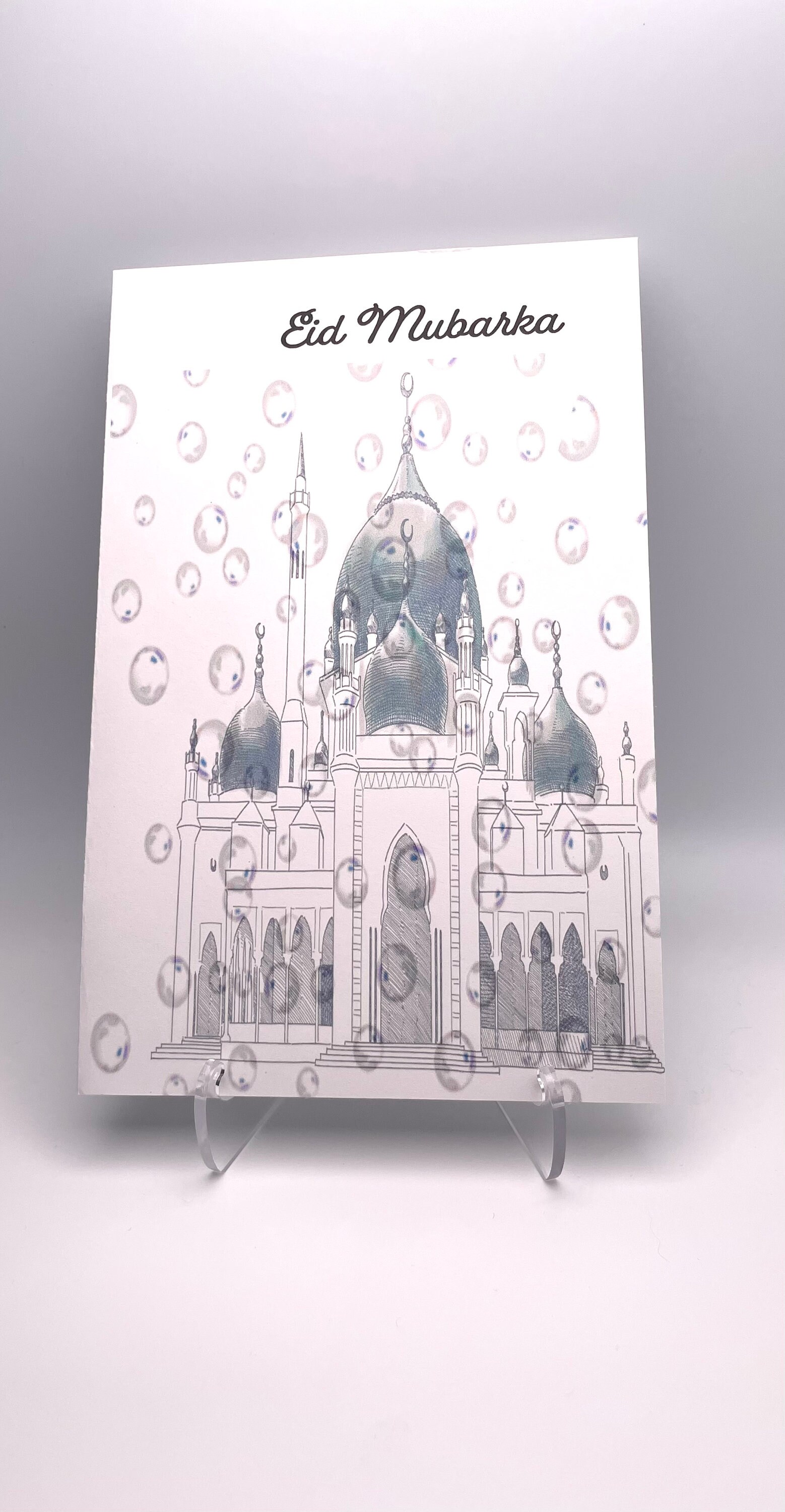 Customized Muslim Islamic Eid Greeting Cards - Etsy