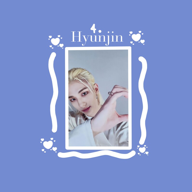 STRAY KIDS MAXIDENT Photocards Heart Ver Unofficial - Etsy