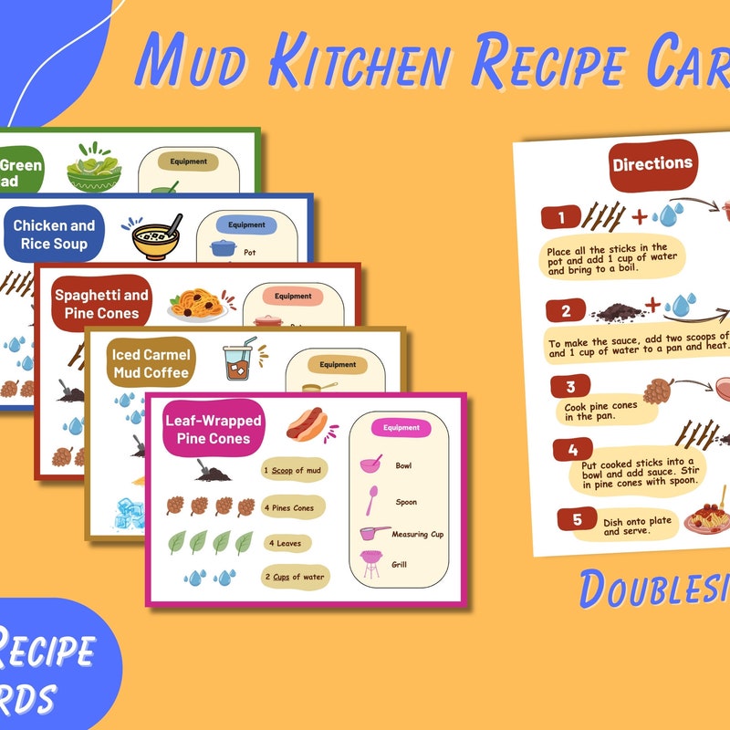 Recipe Cards - Etsy