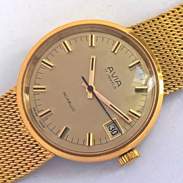 Avia Vintage Watch - Etsy UK