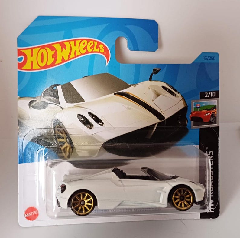 Hot Wheels 17 Pagani Huayra Roadster in White – Luxury in Miniature ...