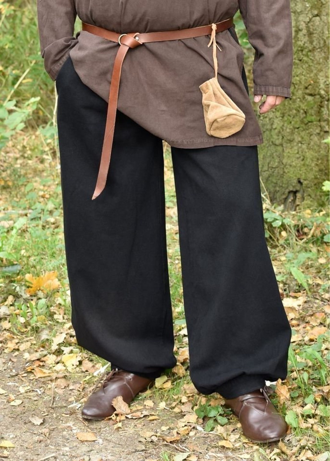 Wide Medieval Pants Black - Etsy