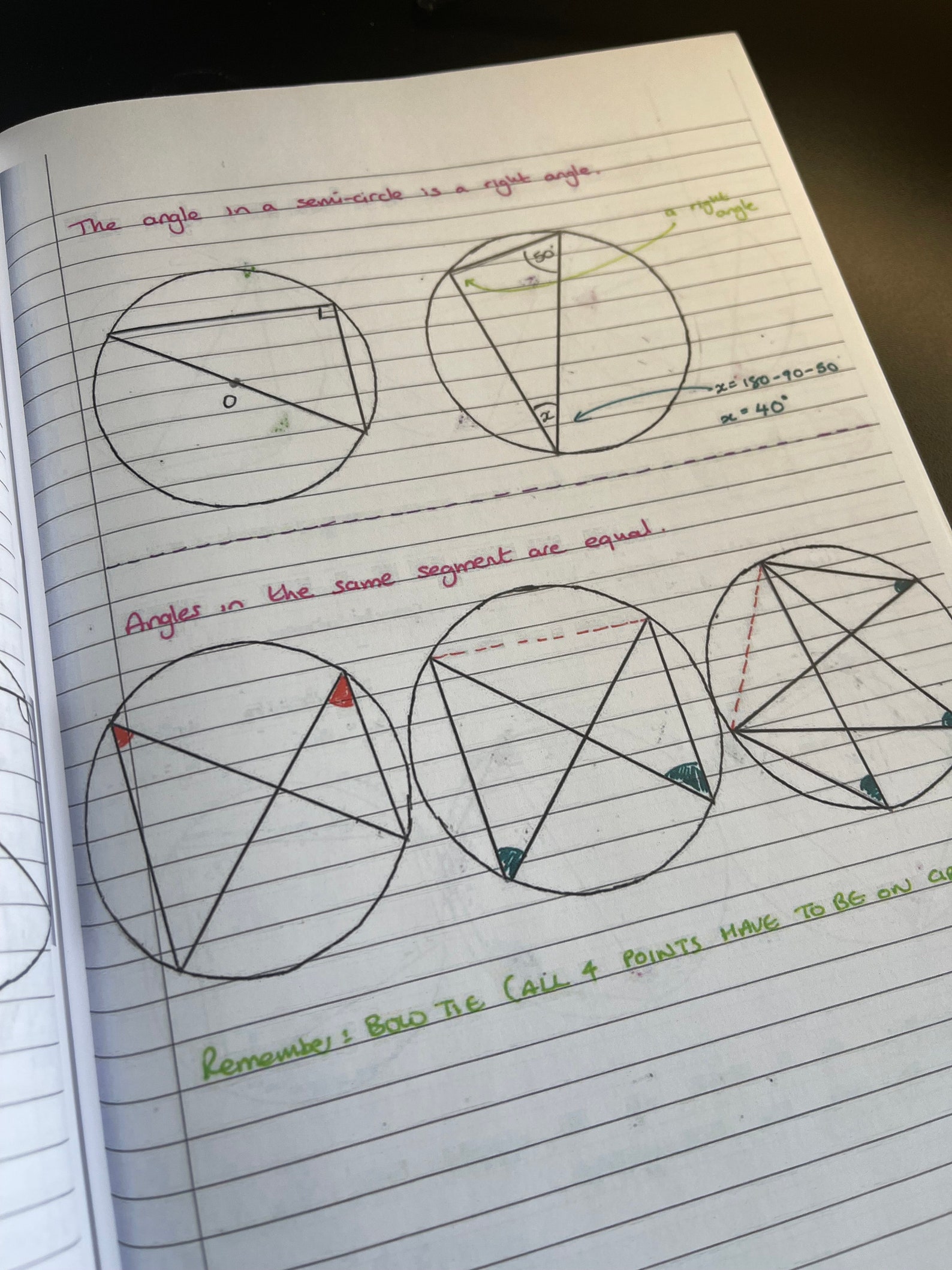 Handwritten GCSE Math Notes for GRADE 9! Handwritten Notes, Diagrams ...
