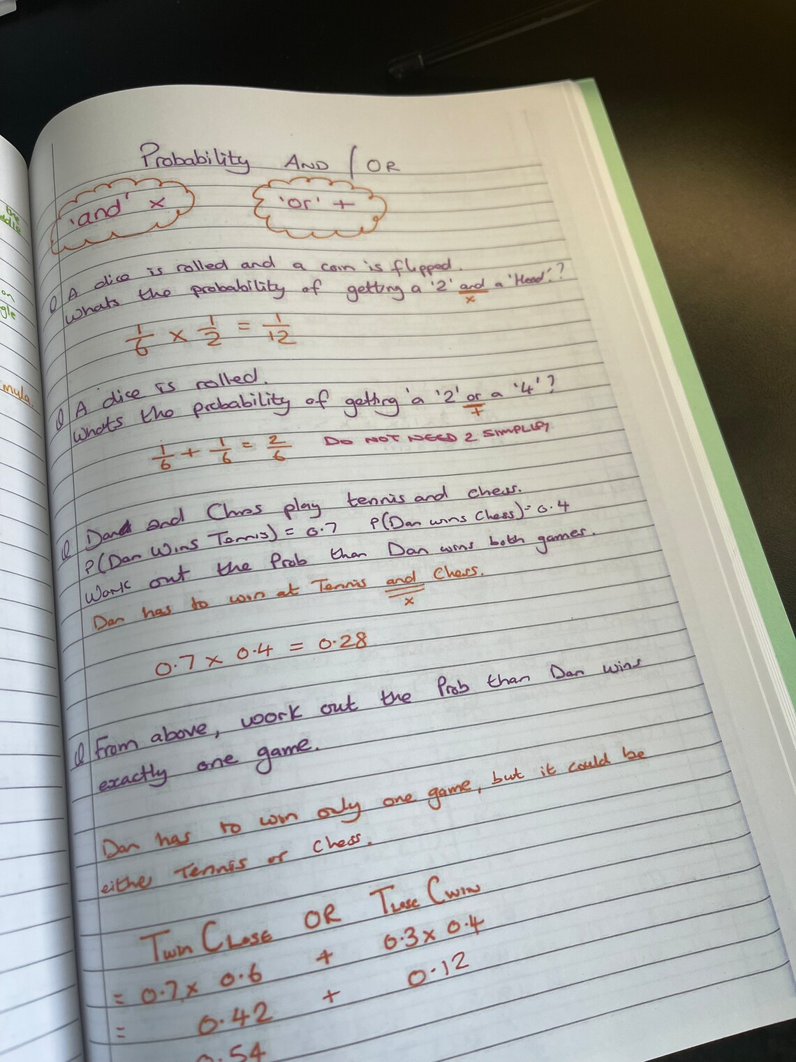 Handwritten GCSE Math Notes for GRADE 9! Handwritten Notes, Diagrams ...