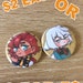 Anime Buttons 1.5" Pin Badges - Etsy