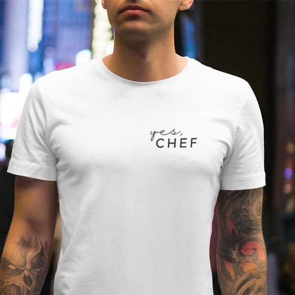 Chef Tshirt - Etsy