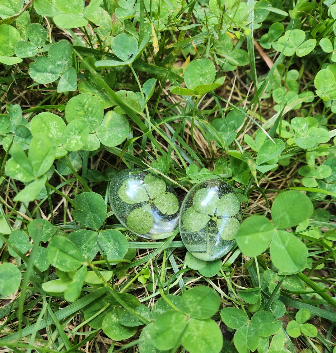 4 & 5 Leaf Clover Pocket Charms - Etsy