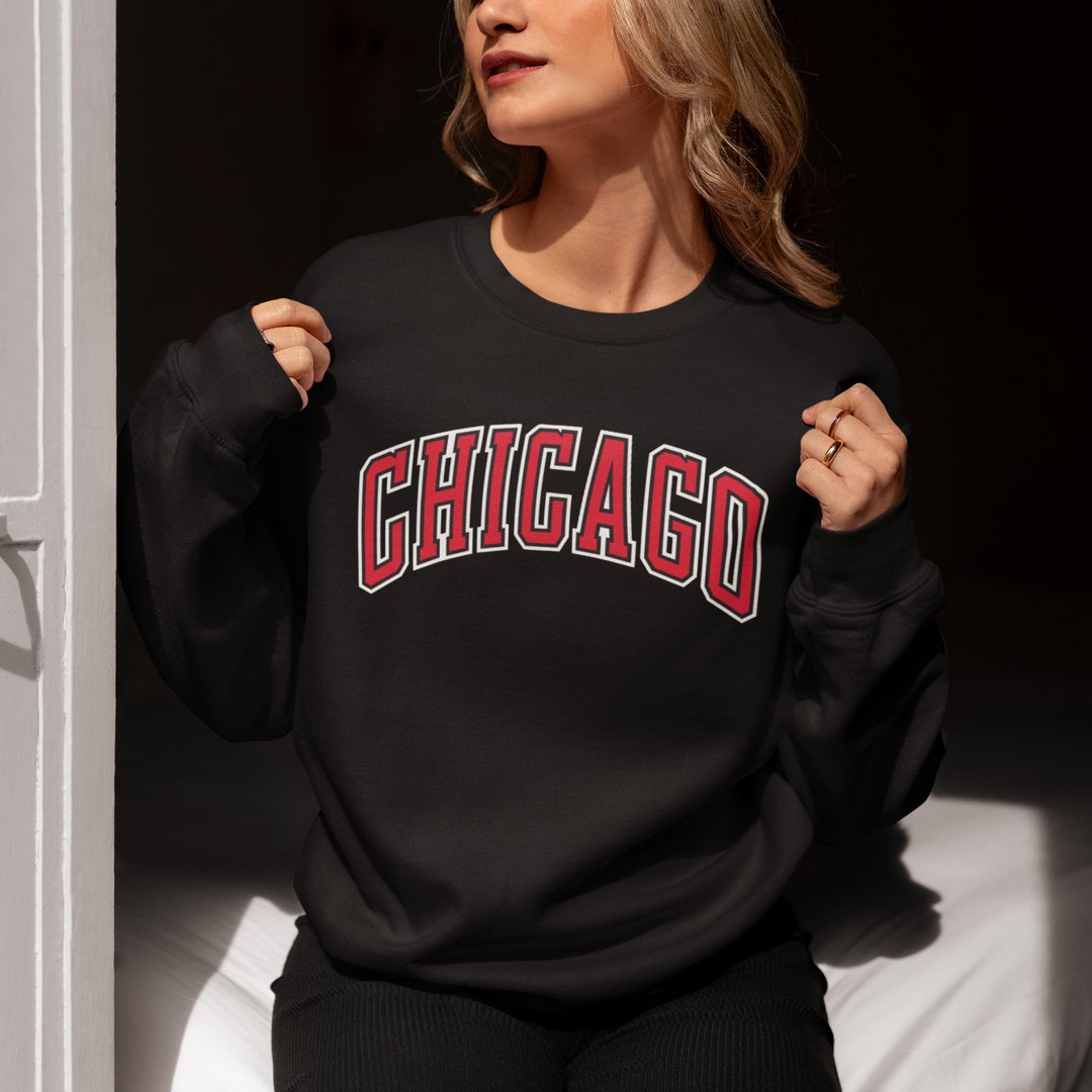Chicago Sweatshirt, Chicago Hoodie, Chicago Tshirt, 80s Sweatshirt ...