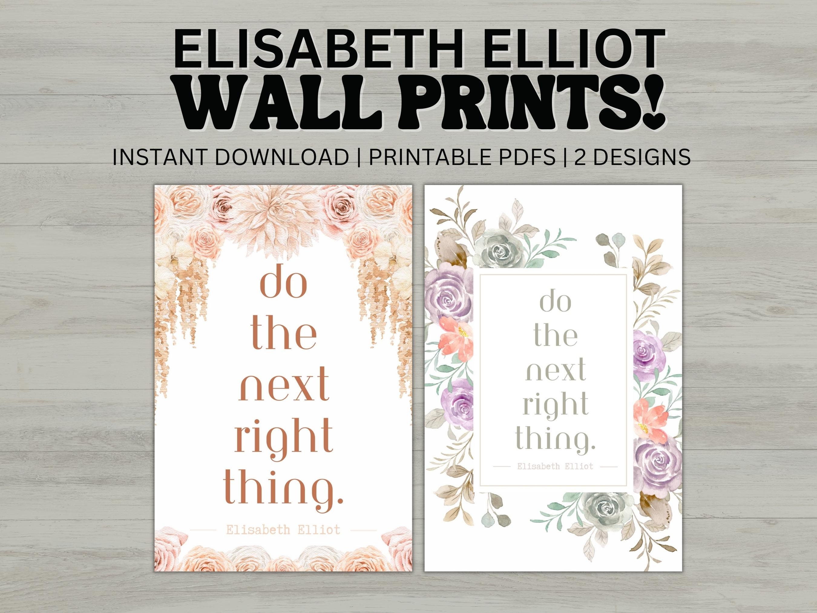 Elisabeth Elliot Print Instant Download Reformed Theology Gallery Do ...