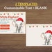 Editable White Elephant Gift Exchange Invitation Christmas Party ...