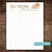 Custom Fall Festival Registration PDF Instant Download Template Sign up ...