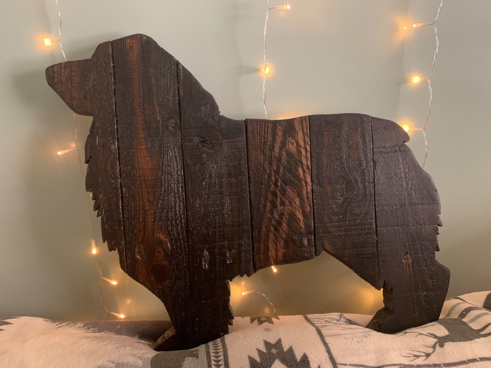 Dog Wall Art| Wooden Dog| Dog Memorial Decor| Wooden Dog Decor ...
