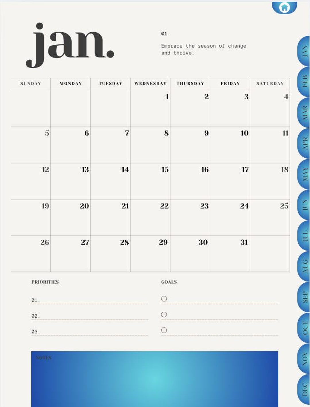 2025 Digital Daily Planner Template | Complete DFY| PLR and MRR| Weekly ...