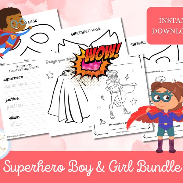 Superhero Goody Bags - Etsy