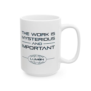 Severance Mug, Collectible TV Show Cup, Severed, SVRD, Lumon Mug, Helly ...