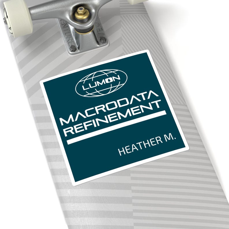 Personalized Severance Sticker, Macrodata Refinement Sticker, Severed ...