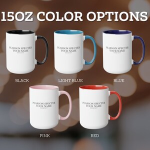 Personalized Suits Mug, Suits TV Show Mug, Pearson Specter Litt Mug ...