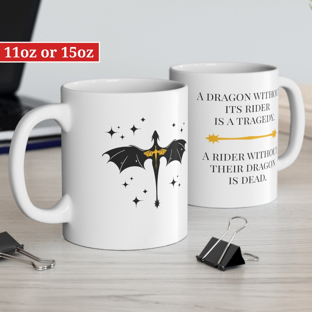 Fourth Wing Mug, Basgiath War College, Dragon Rider, Violet Sorrengail ...