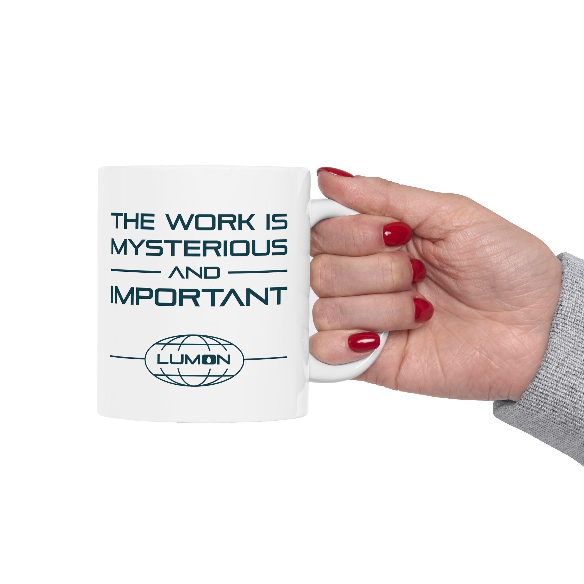 Severance Mug, Collectible TV Show Cup, Severed, SVRD, Lumon Mug, Helly ...