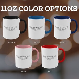 Personalized Suits Mug, Suits TV Show Mug, Pearson Specter Litt Mug ...