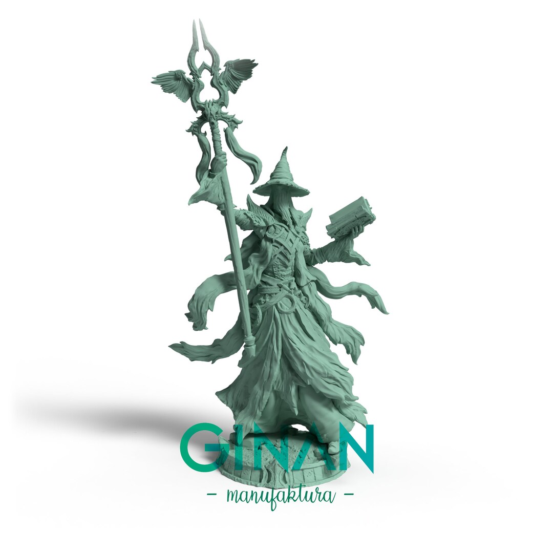 The Scholar Figure 3D - High Quality Print - Dungeons and Dragons ...