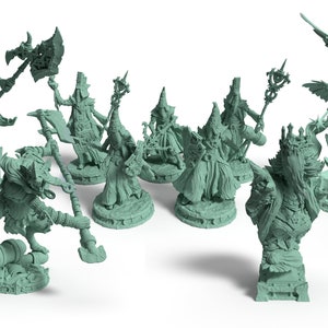 The Fungal Queen 02 Figure 3D - High Quality Print - Dungeons and ...