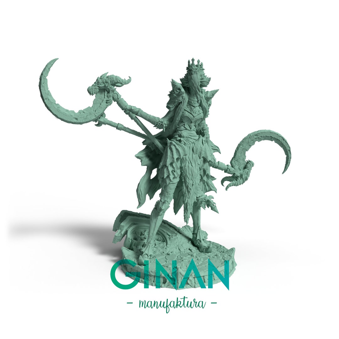 The Faceless Queen Figure 3D - High Quality Print - Dungeons and ...