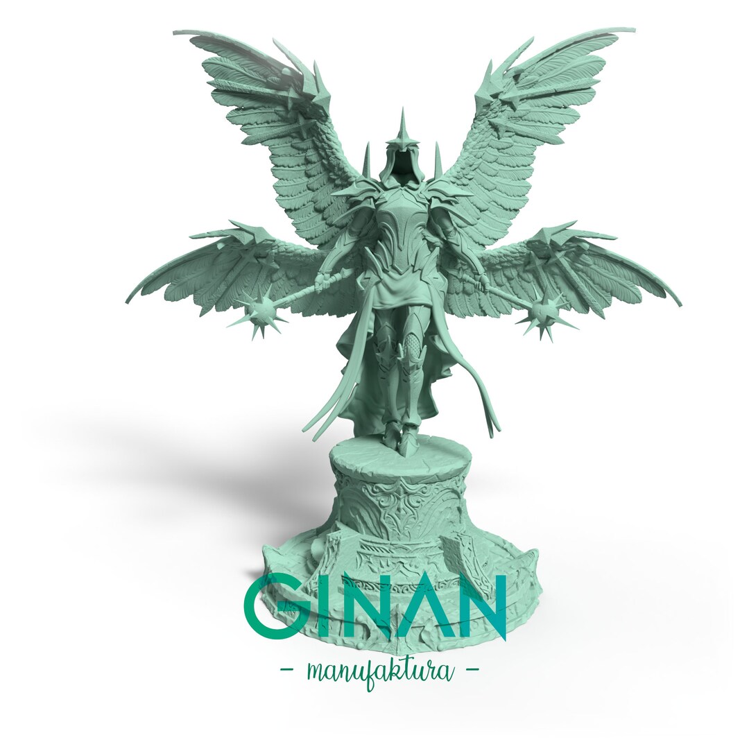 Starlight Seraph 02 Figure 3D - High Quality Print - Dungeons and ...