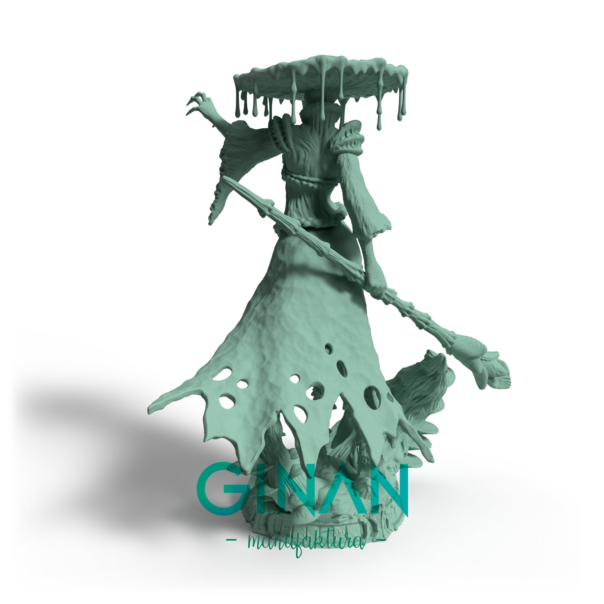 The Fungal Queen Figure 3D High Quality Print Dungeons and Dragons ...