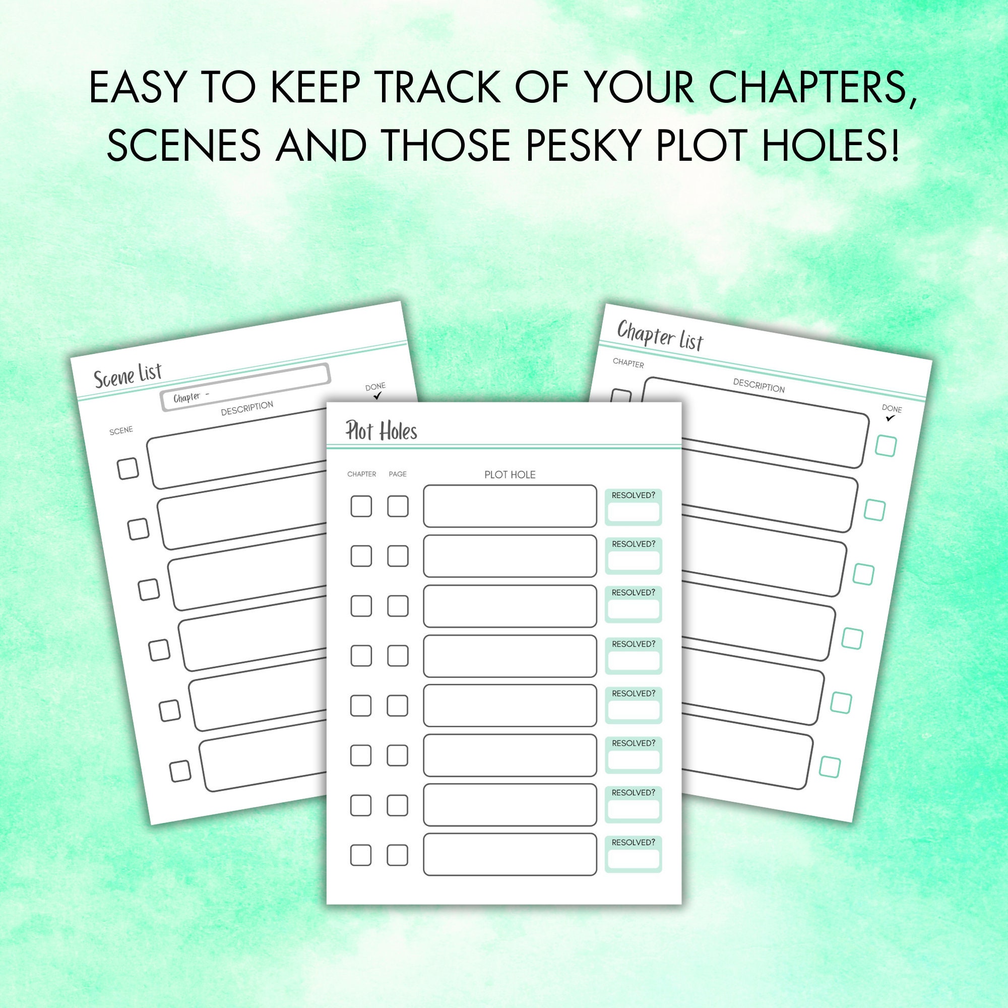 Plan Your Way to a Great Short Story With the 23 Page Planner! | PDF ...