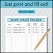 Word Count Tracker, Editing Tracker, Proofreading Tracker, Writing ...
