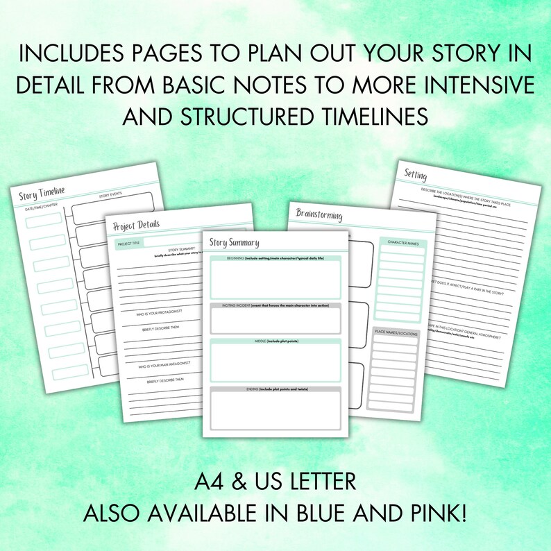 Plan Your Way to a Great Short Story With the 23 Page Planner! | PDF ...