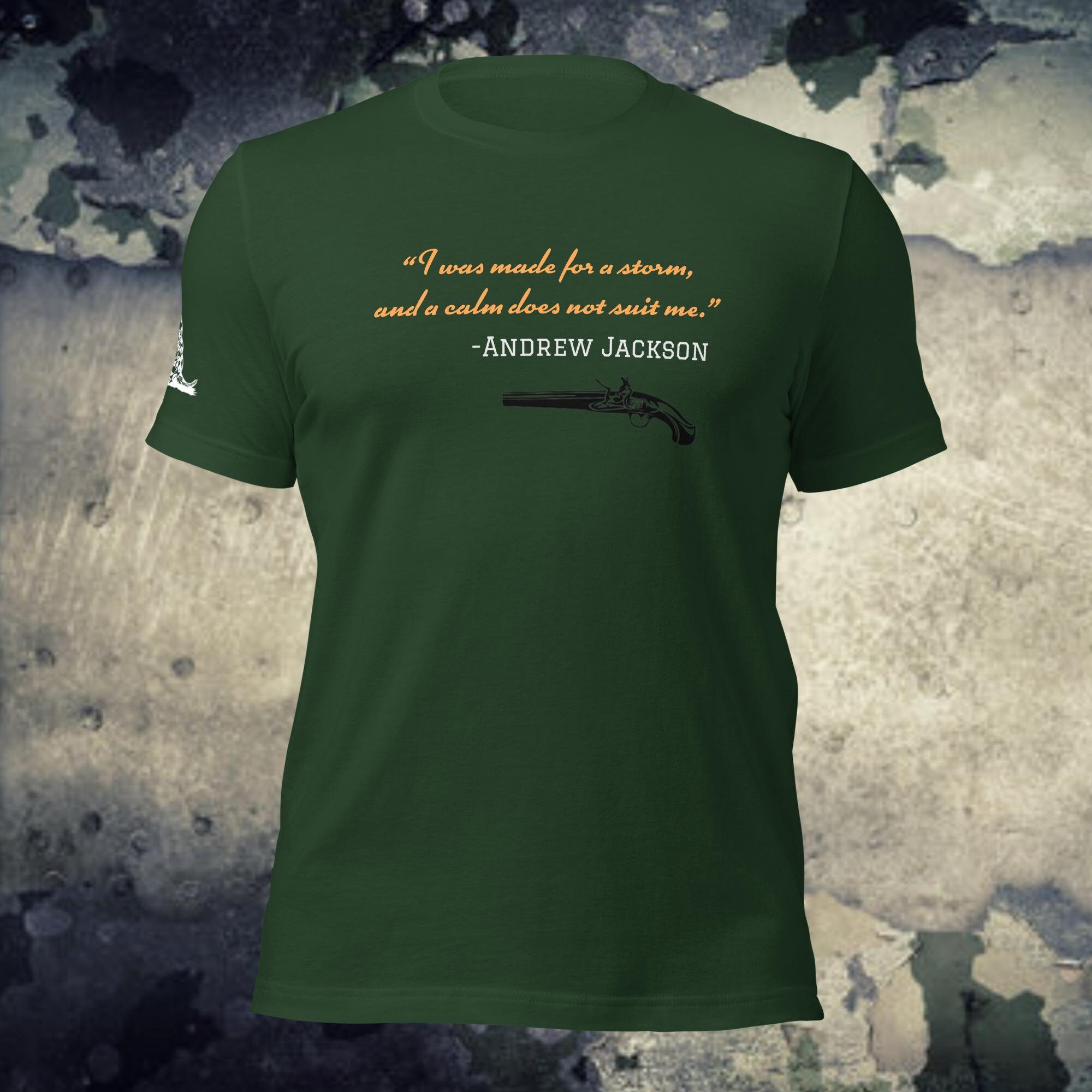 Andrew Jackson T-shirt, We the People Shirt, 1776 Shirt, 2nd Amendment ...